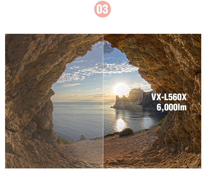 VX-L560X : EIKI Projectors | 에이키 프로젝터 - 교육과 비지니스를 위한 최상의 선택